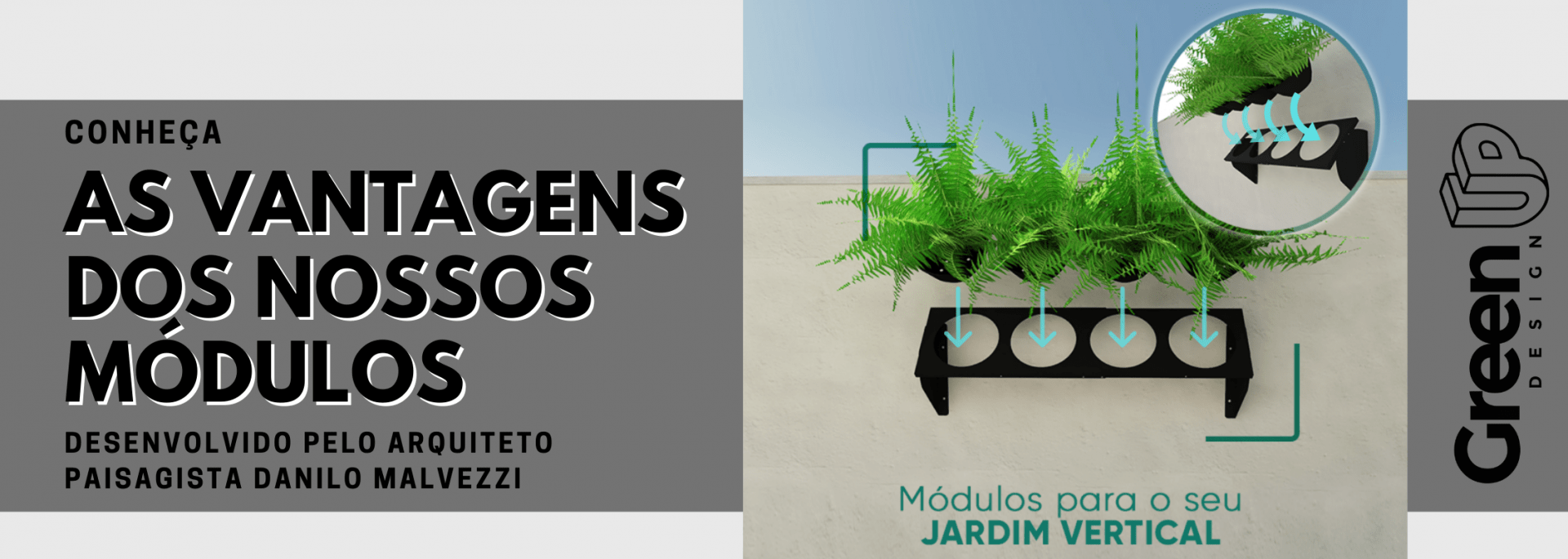 Jardim Vertical - GreenUp Design